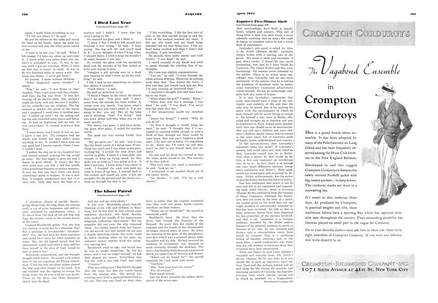 Crompton-richmond Company-inc. | Esquire | APRIL 1934