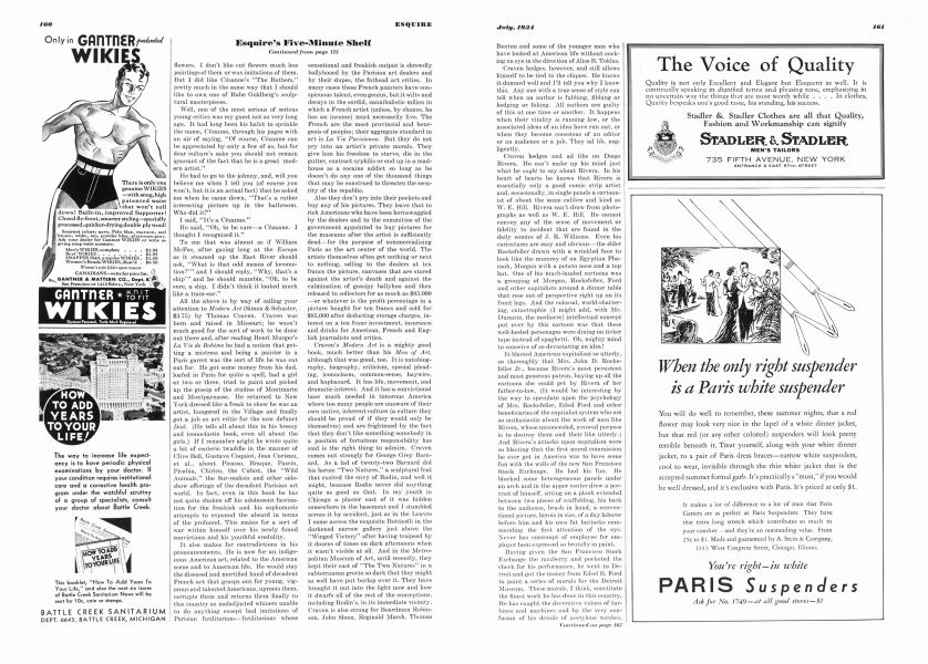 A. Stein & Company | Esquire | JULY 1934