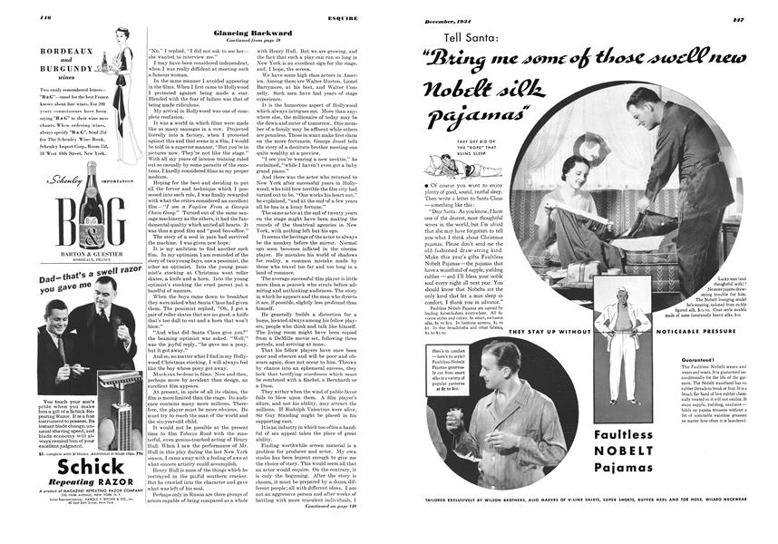 Magazine Repeating Razor Company | Esquire | DECEMBER 1934