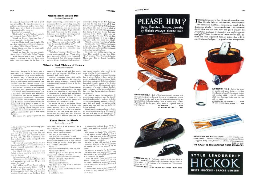 Hickok | Esquire | JANUARY 1935