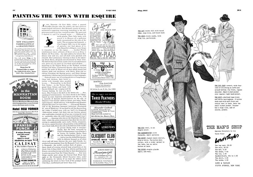 Advertisements | Esquire | MAY 1935