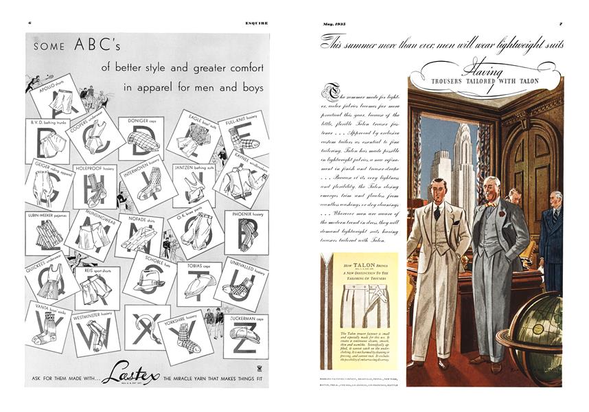 Hookless Fastener Company | Esquire | MAY 1935