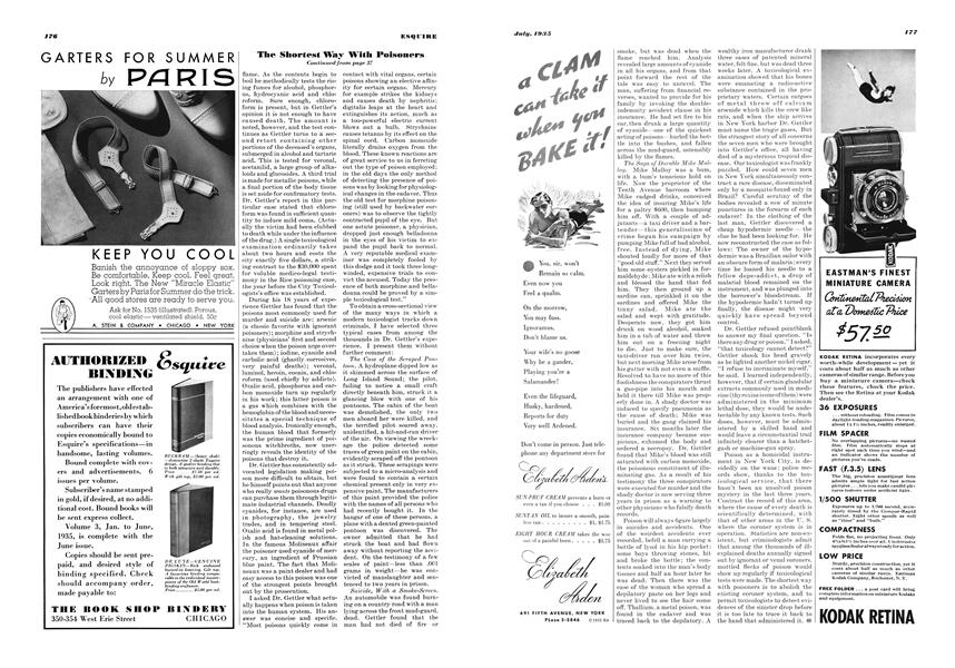 The Book Shop Bindery | Esquire | JULY 1935
