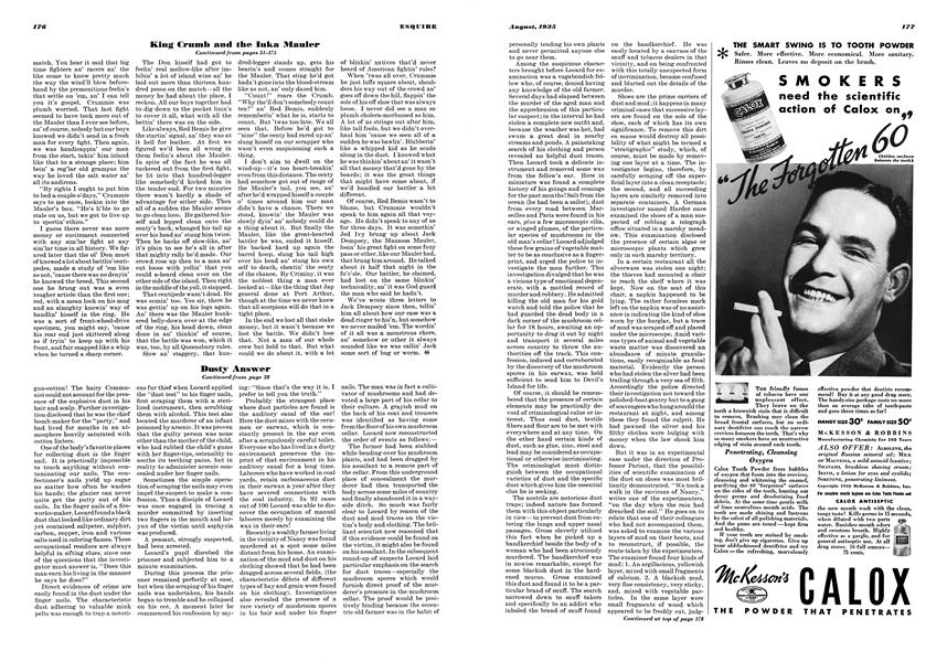 Mckesson & Robbins, Inc.: Calox | Esquire | AUGUST 1935