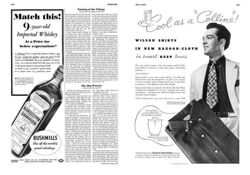 ALEX D. SHAW & CO., INC. | Esquire | JUNE 1936