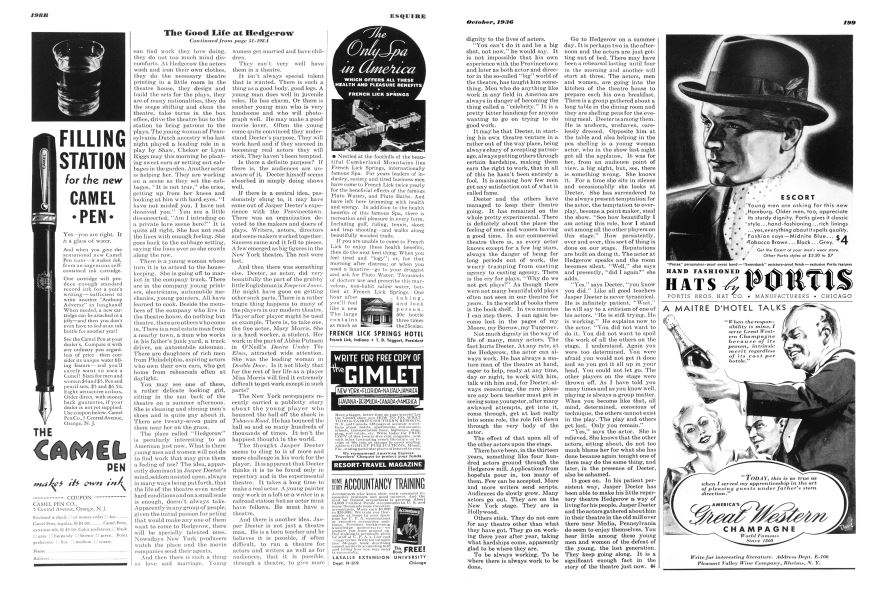 FRENCH LICK SPRINGS HOTEL | Esquire | OCTOBER 1936