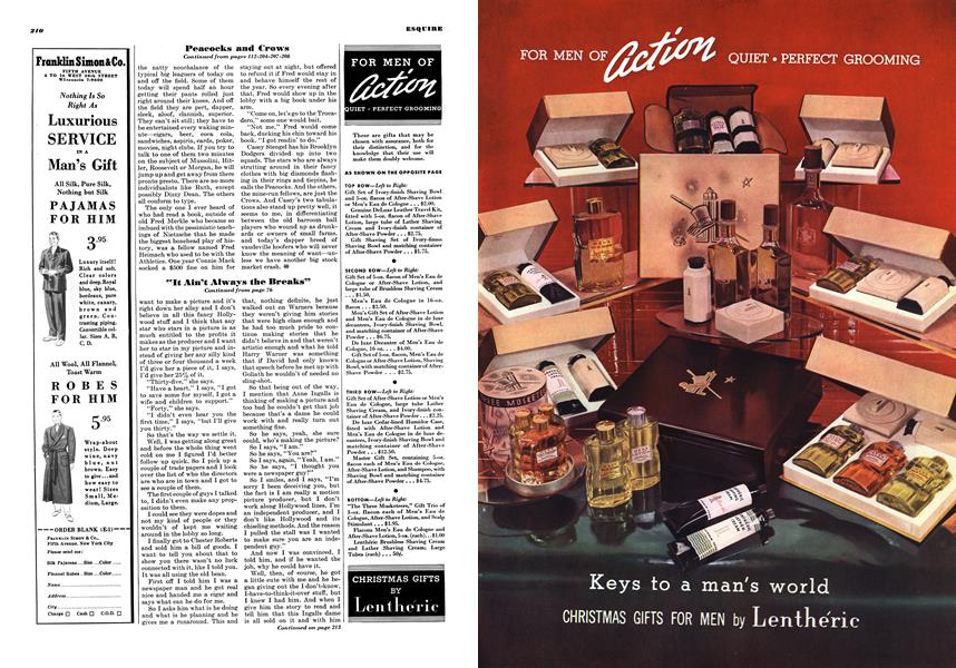 Franklin Simon&co. | Esquire | DECEMBER 1936