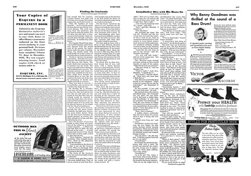 Advertisement | Esquire | DECEMBER 1936
