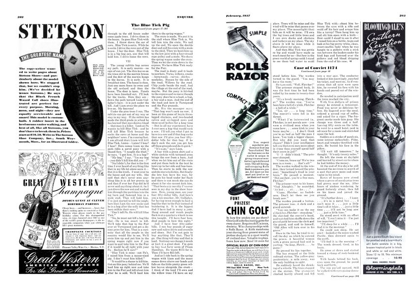Rolls Razor, Inc.: Chin Golf | Esquire | FEBRUARY 1937