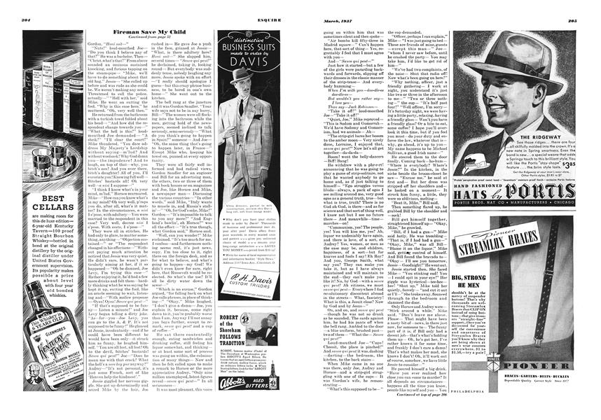 P. H. Davis Custom Tailors | Esquire | MARCH 1937