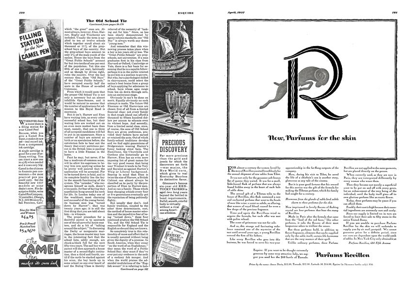 Parfums Revillon | Esquire | APRIL 1937