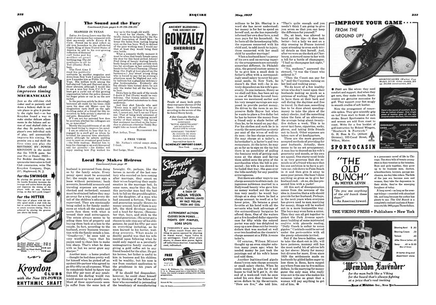 The Kroydon Company | Esquire | MAY 1937