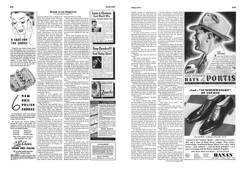 Advertisements | Esquire | MAY 1937