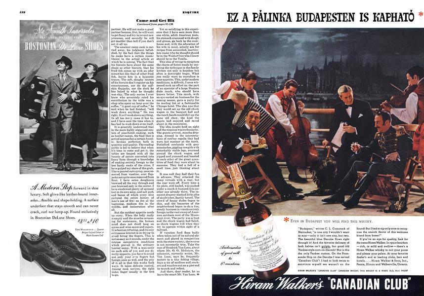 Bostonian Deluxe Shoes | Esquire | MAY 1937