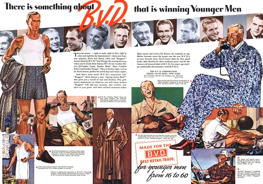 The B.v. D. Corporation | Esquire | JUNE 1937