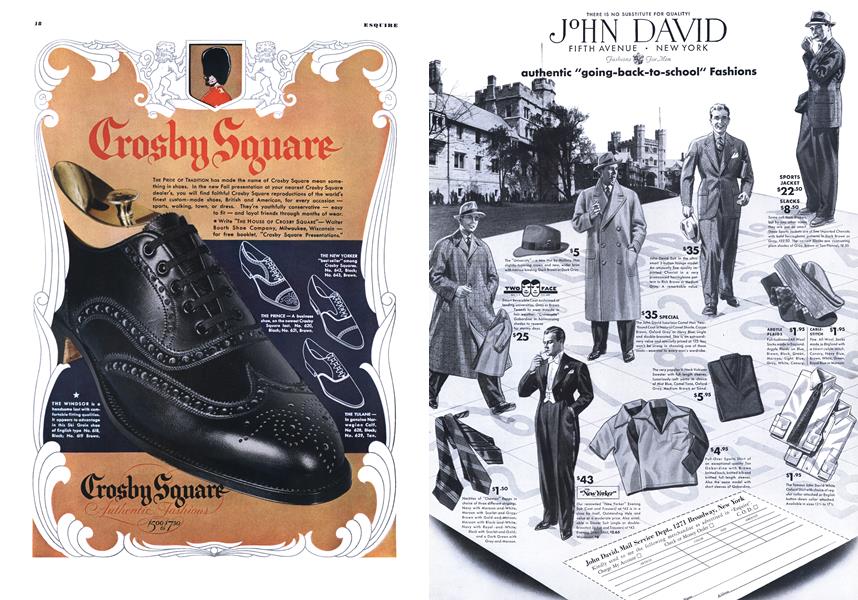 John David | Esquire | SEPTEMBER 1937