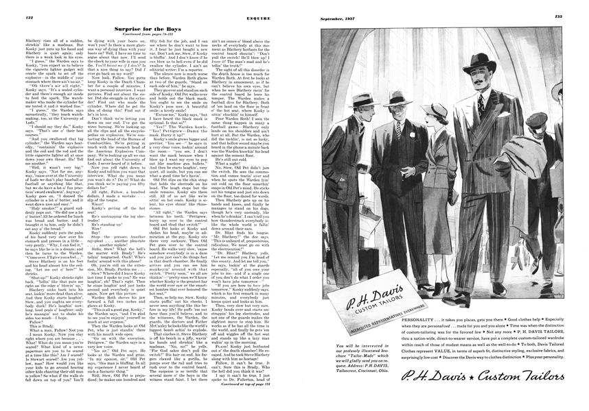 P. H. Davis | Esquire | SEPTEMBER 1937