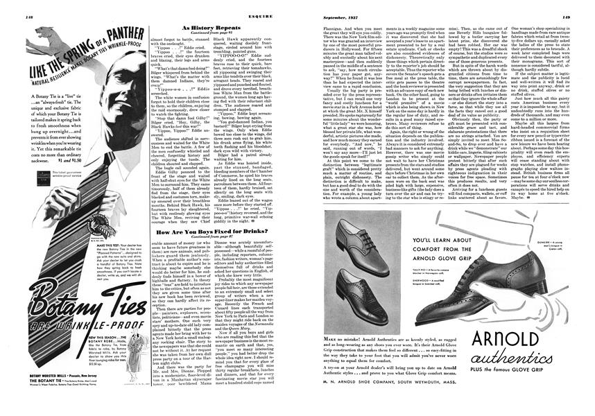 Botany Worsted Mills: Bontany Ties | Esquire | SEPTEMBER 1937