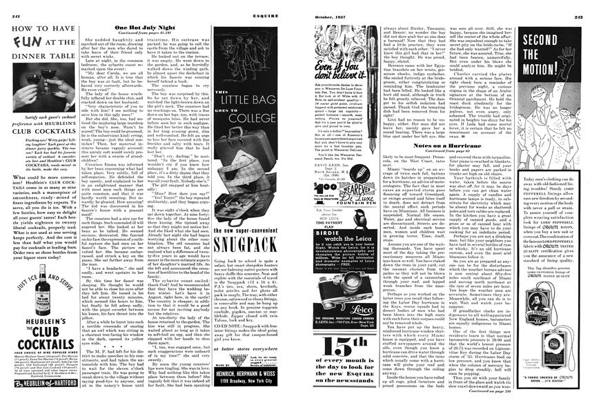 G. F. Heublein & Bro.: Heublein’s CLUB COCKTAILS | Esquire | OCTOBER 1937