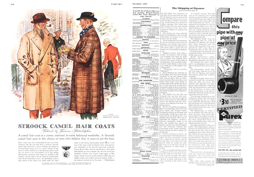 H. Freeman & Son, Inc.: Camel | Esquire | NOVEMBER 1937