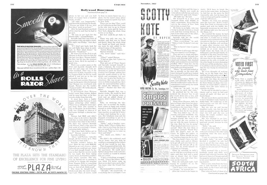 Rolls Razor, Inc. | Esquire | NOVEMBER 1937