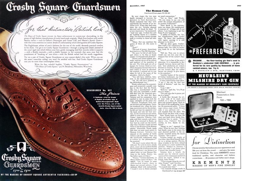 G. F. HEUBLEIN & BRO.: MILSHIRE DRY GIN | Esquire | DECEMBER 1937