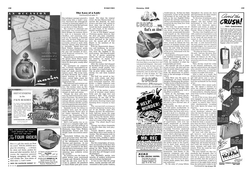 Advertisements | Esquire | JANUARY 1938