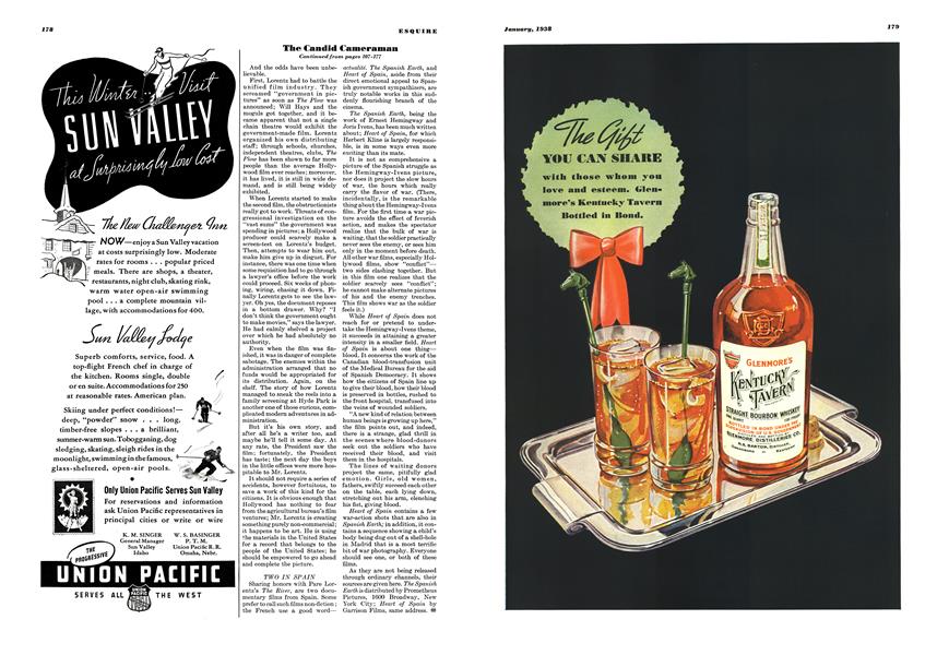 UNION PACIFIC | Esquire | JANUARY 1938