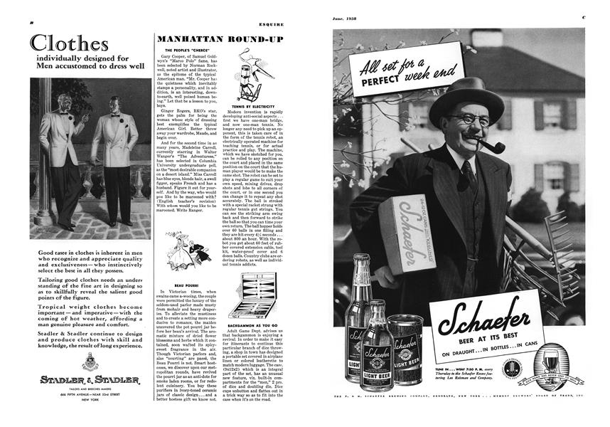Stadler & Stadler | Esquire | JUNE 1938