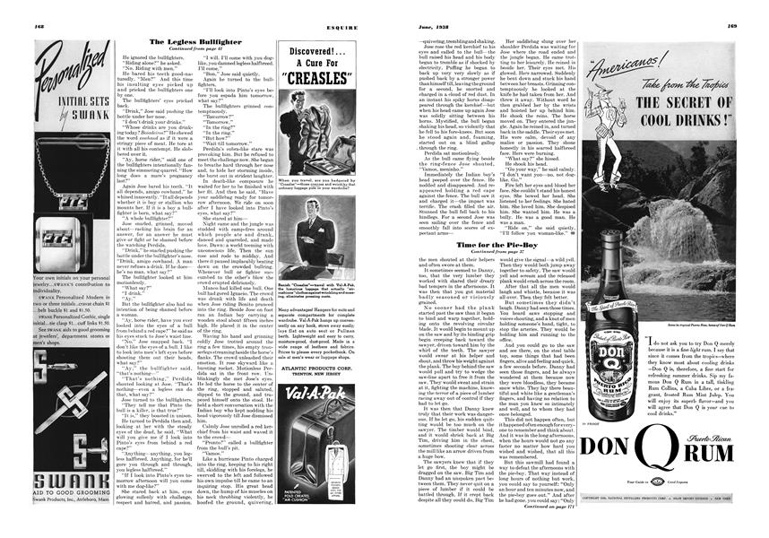 National Distillers Products Corp.: Don Q Rum | Esquire | JUNE 1938