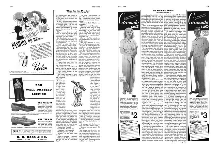 Reliance Manufacturing Co.: Coronado Suits | Esquire | JUNE 1938