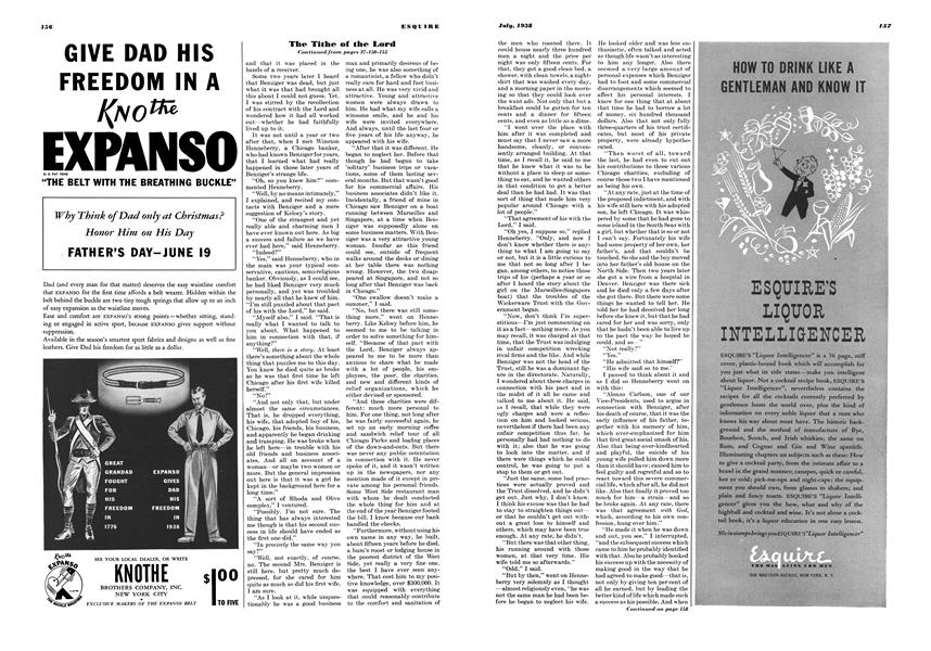 Knothe Brothers Company, Inc. | Esquire | JULY 1938