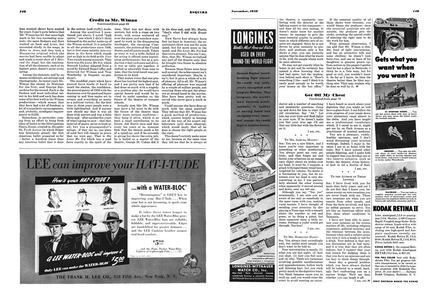 The Frank H. Lee Co.: Water-bloc | Esquire | NOVEMBER 1938