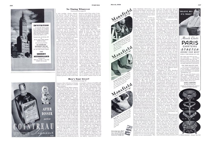 A. Stein & Company. | Esquire | MARCH 1939