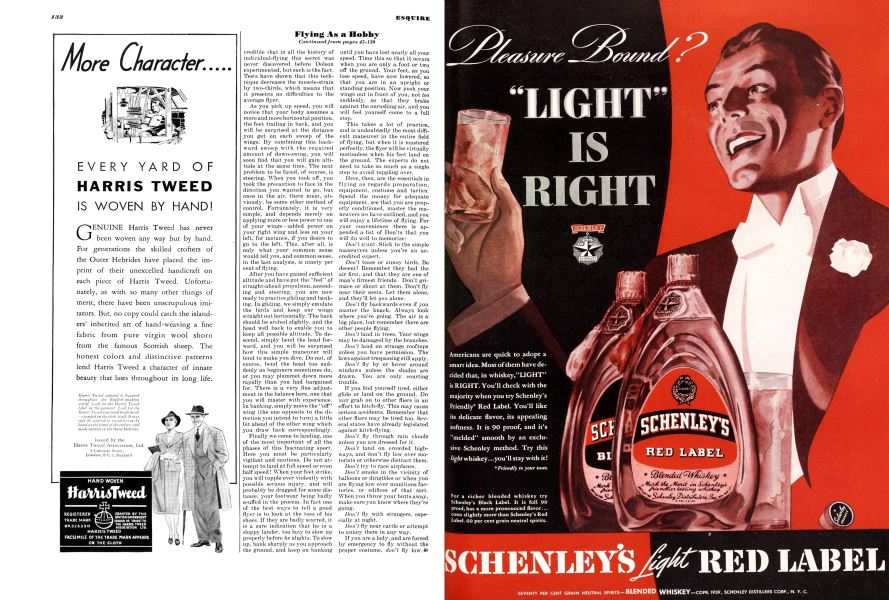 Schenley Distillers Corp. | Esquire | APRIL 1939