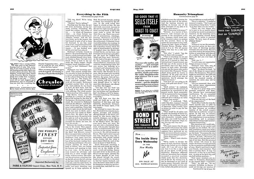 Advertisement | Esquire | MAY 1939