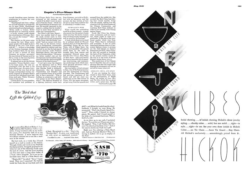 Advertisement: Nash | Esquire | MAY 1939