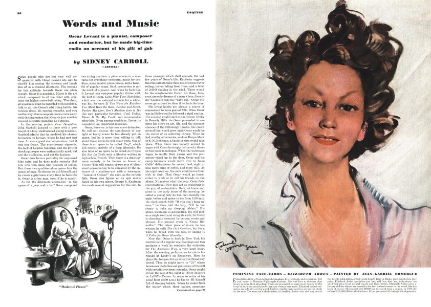 Elizabeth Arden | Esquire | JANUARY, 1940