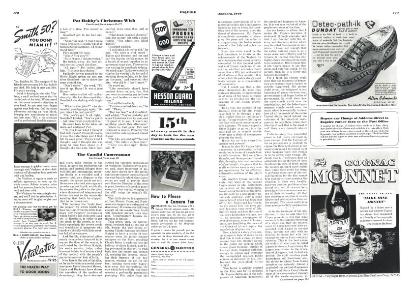 General Electric | Esquire | JANUARY, 1940