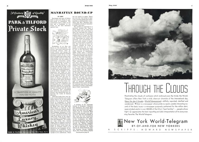 New York World-Telegram | Esquire | MAY 1940