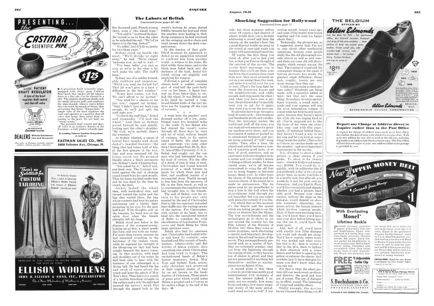 Allen Edmonds | Esquire | AUGUST, 1940