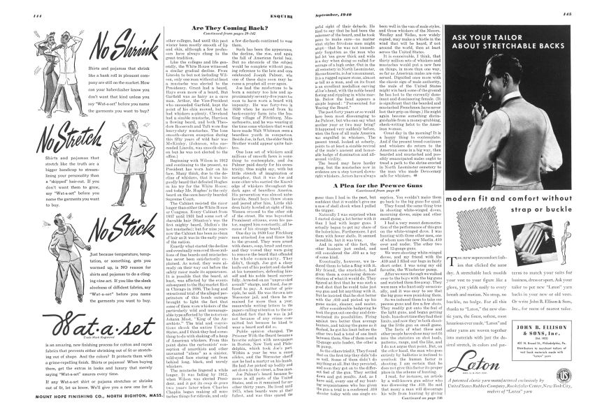 JOHN B. ELLISON & SONS, Inc. | Esquire | SEPTEMBER, 1940