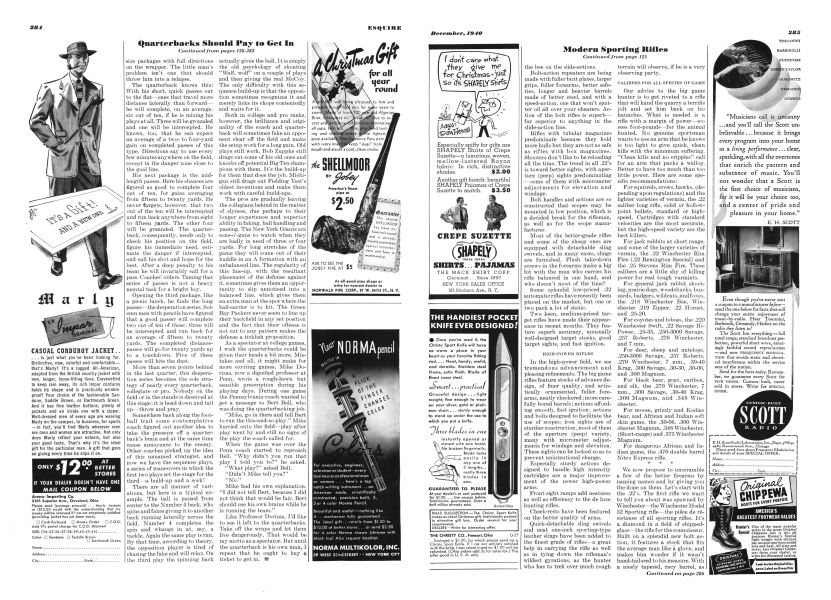 E.h. Scott Radio Laboratories, Inc. | Esquire | DECEMBER, 1940