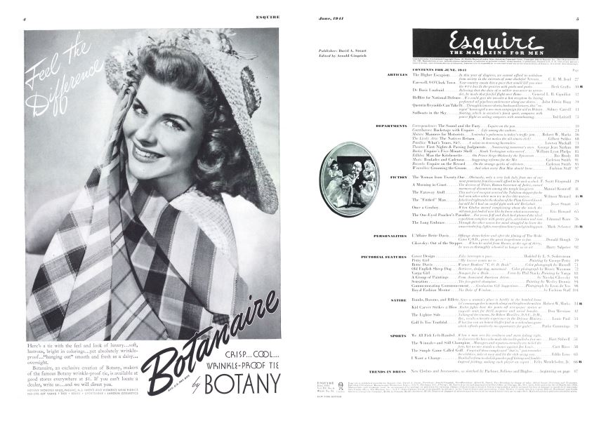 BOTANY WORSTED MILIS | Esquire | JUNE 1941