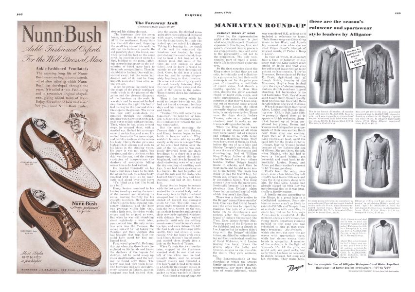 THE ALLIGATOR COMPANY | Esquire | JUNE 1941