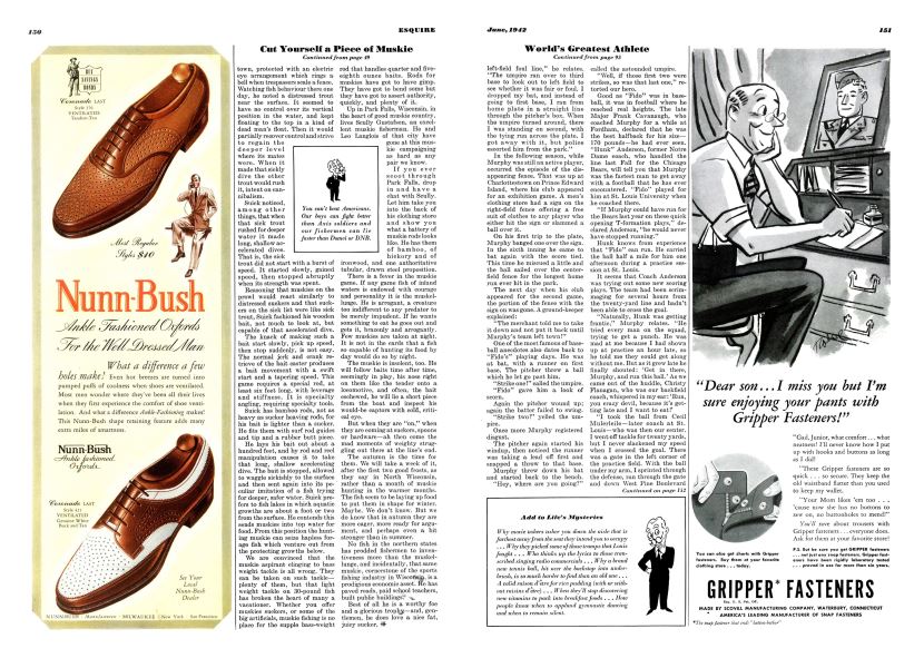 Nunn-Bush | Esquire | JUNE 1942
