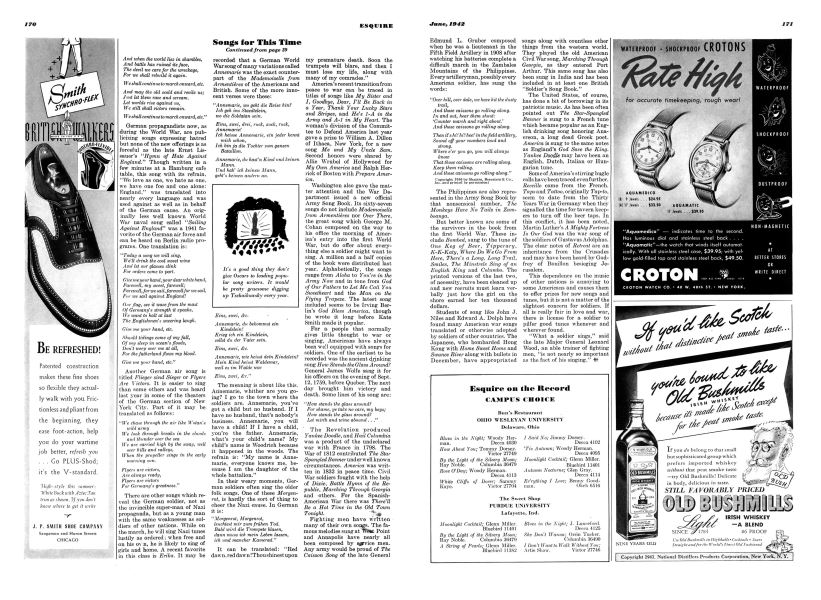 J. P. SMITH SHOE COMPANY | Esquire | JUNE 1942