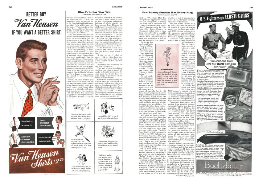 Consolation | Esquire | AUGUST, 1942