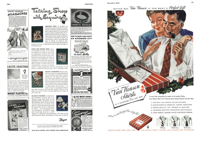 Advertisements | Esquire | DECEMBER, 1942