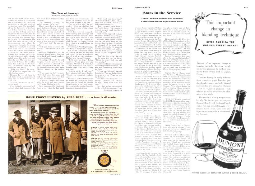 B. W. Harris Mfg. Co.: Zero King | Esquire | FEBRUARY 1943